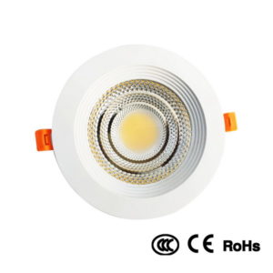Recessed COB LED Downlight Fixture 30W Double Color Ceiling LED Bulb