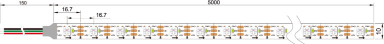 IC Built In LED Magic Strip - SEVEN COLORS LIGHTING CO.,LTD