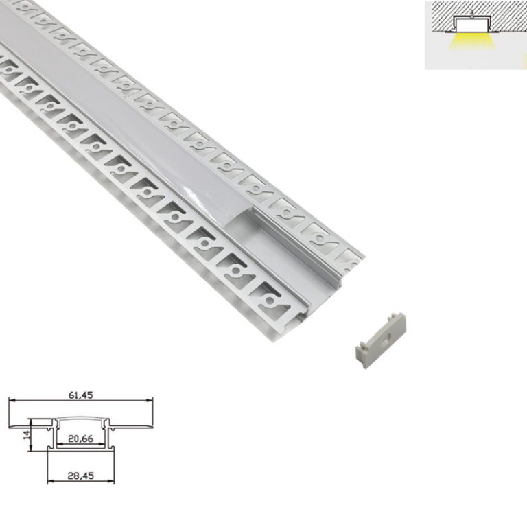 Aluminum Profile Gypsum Ceiling - SEVEN COLORS LIGHTING CO.,LTD