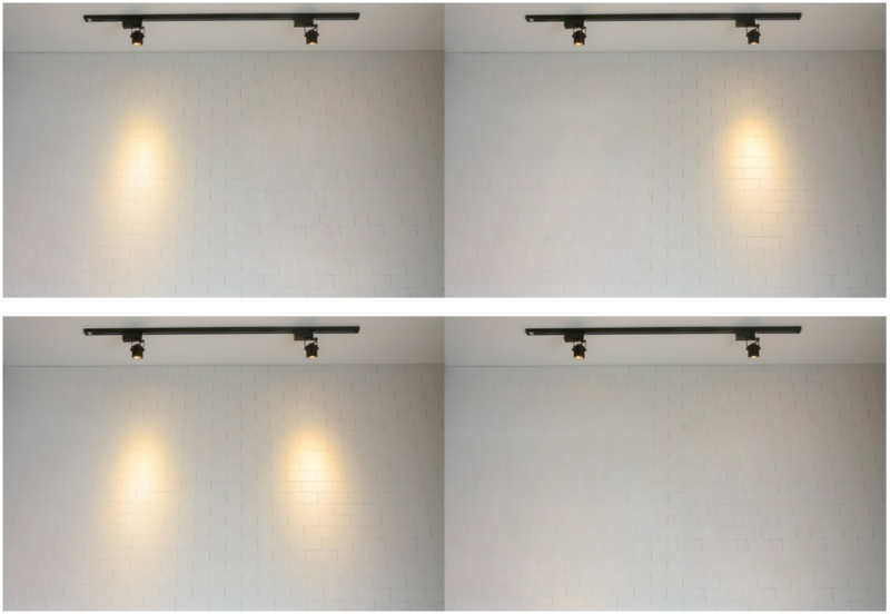 three loop lighting control on 4-wire lgiht track - SEVEN COLORS ...